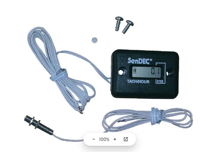Compteur horaire et compte-tours SenDEC SFT 806 N16002001018