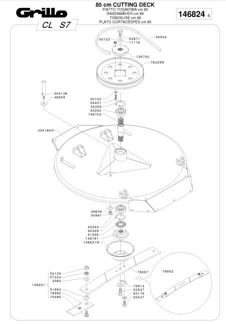 Kit Lame Grillo Climber 7.16 - 126921